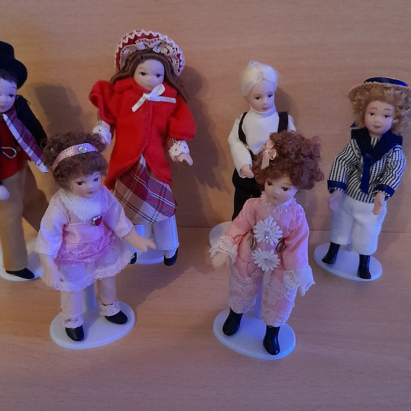 Miniature Porcelain Doll - Etsy