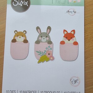 A Collection of Sizzix Dies Including BIGZ and Thinlits - Easter, Christmas and Animal Themes ...