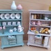Dolls House Miniatures Rustic Shabby Chic Country Styled Kitchen 1:12 ...