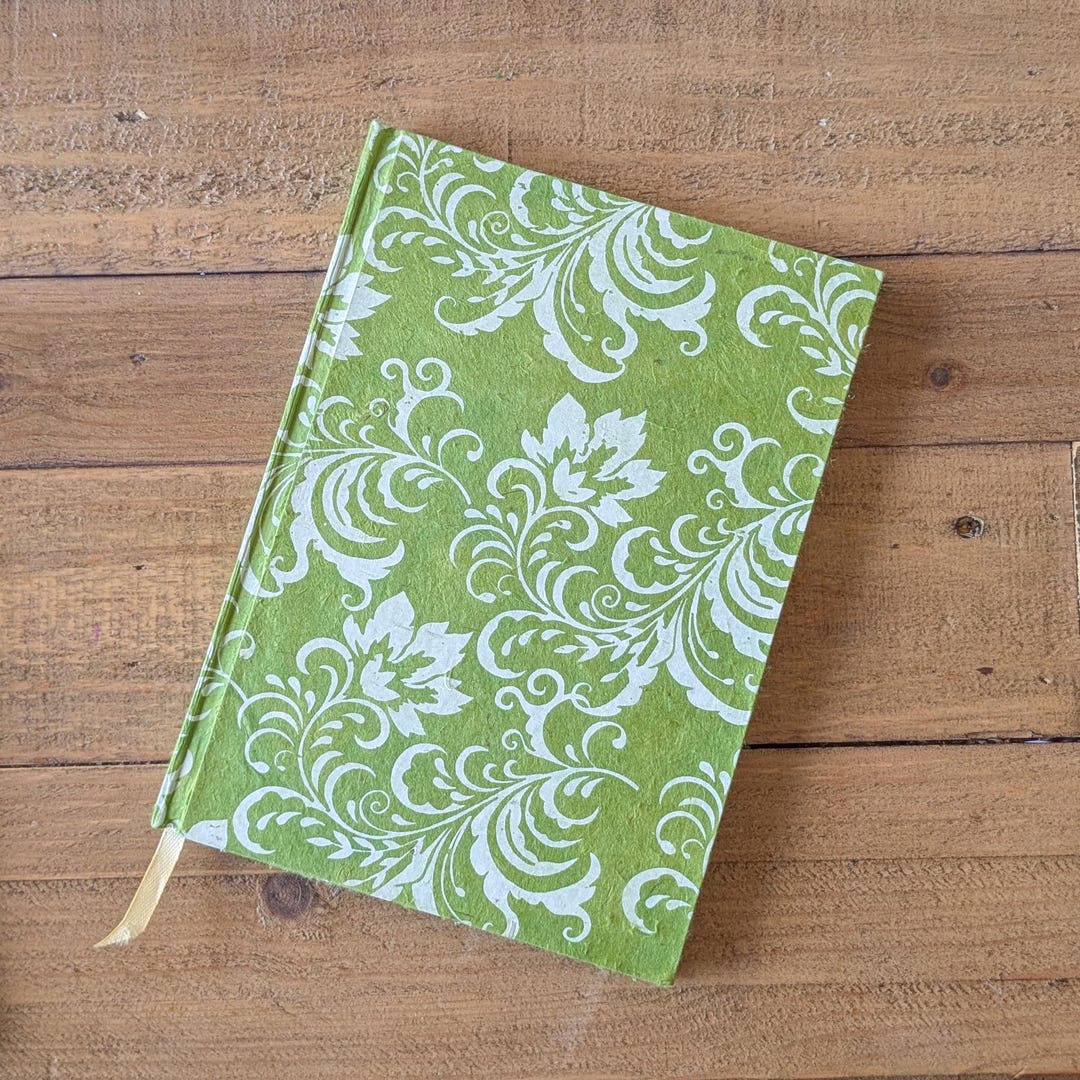 Recycled Paper A5 Journal: Fair Trade Lokta Cover Notebooks - Etsy UK
