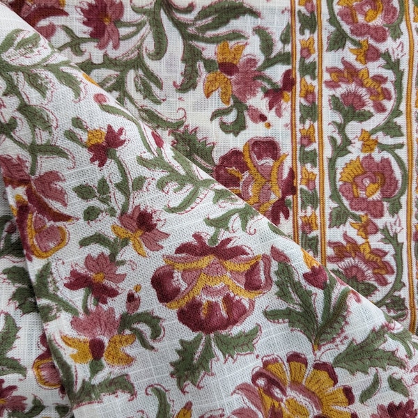 Block Print Scarf - Etsy