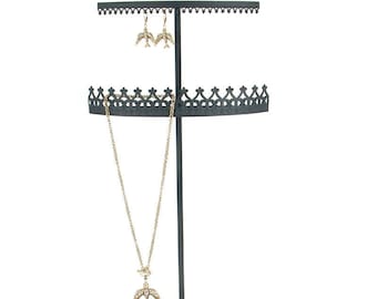 Necklace Stand Jewelry Organizer Royal Crown Display | Etsy