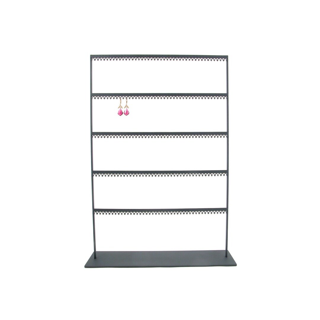 Earring Display, Metal Earring Stand, Jewelry Organizer, Earring Holder ...