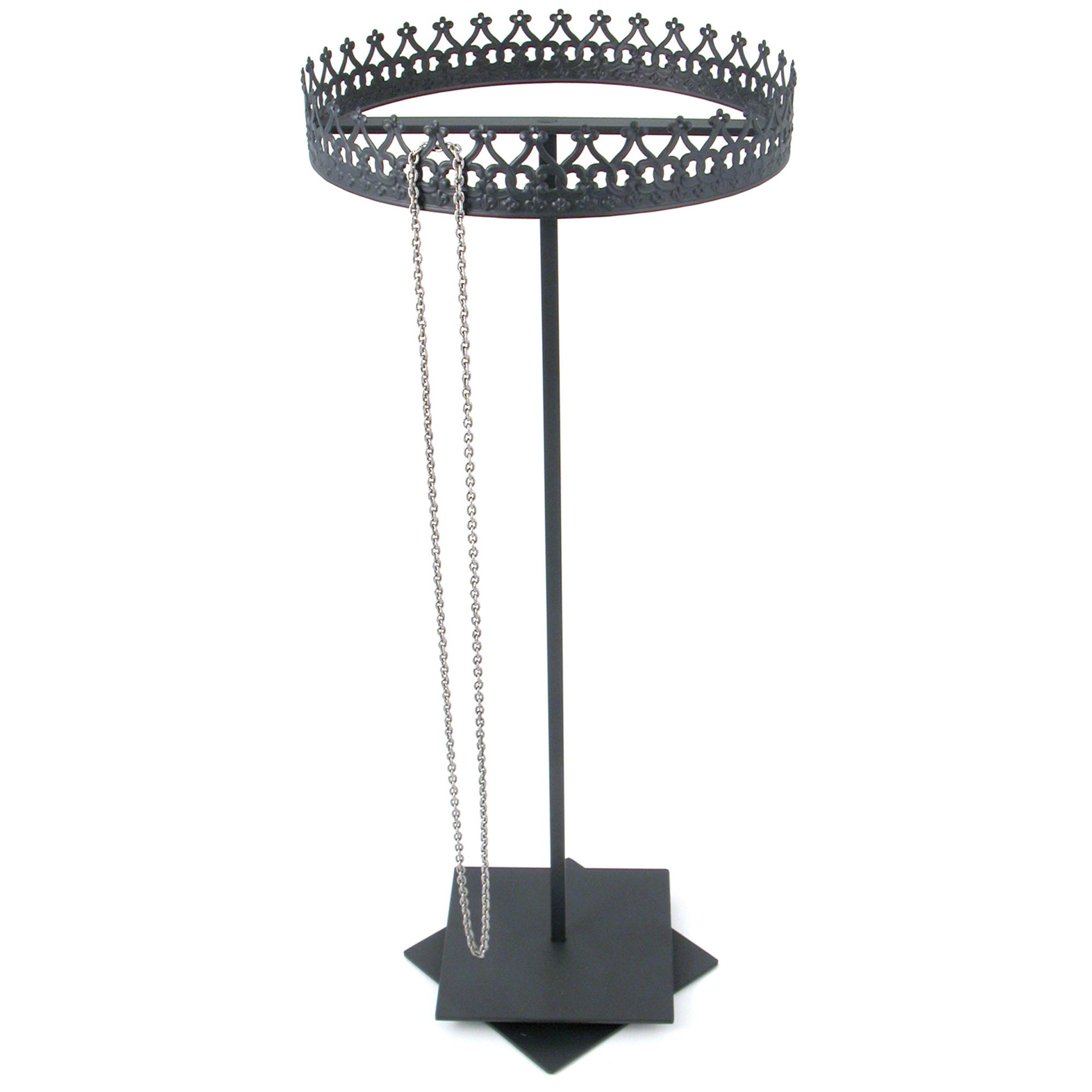 Rotating Necklace Stand Jewelry Organizer Royal Crown - Etsy