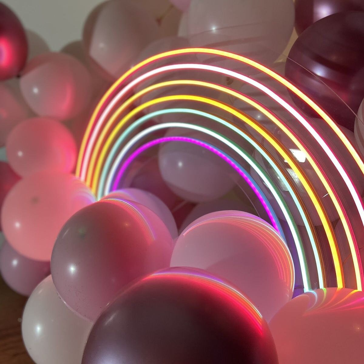 Rainbow Sign Rainbow Neon Neon Light Neon Sign Creative | Etsy