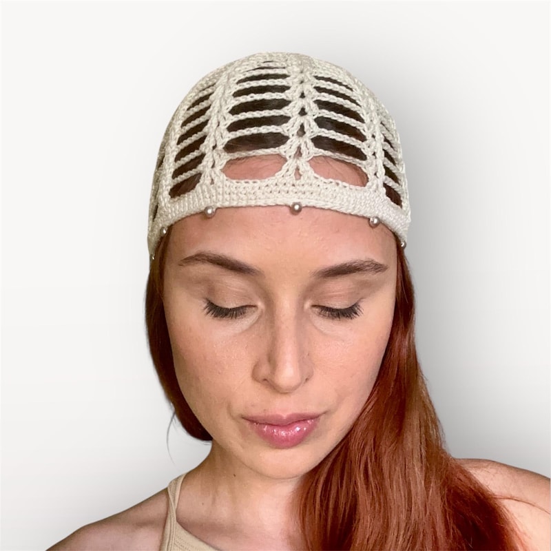 Skull Cap Crochet Beads - Etsy