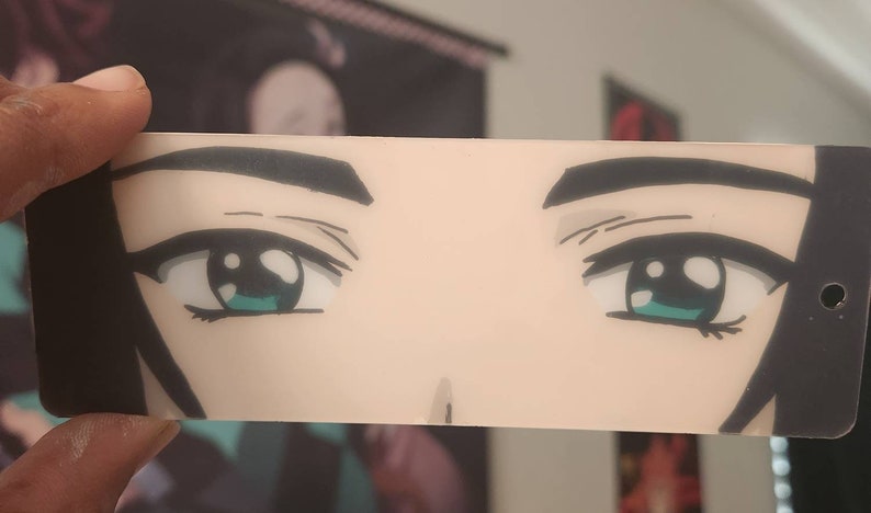 Handpainted Anime Bookmarks (3pc Set) - Etsy