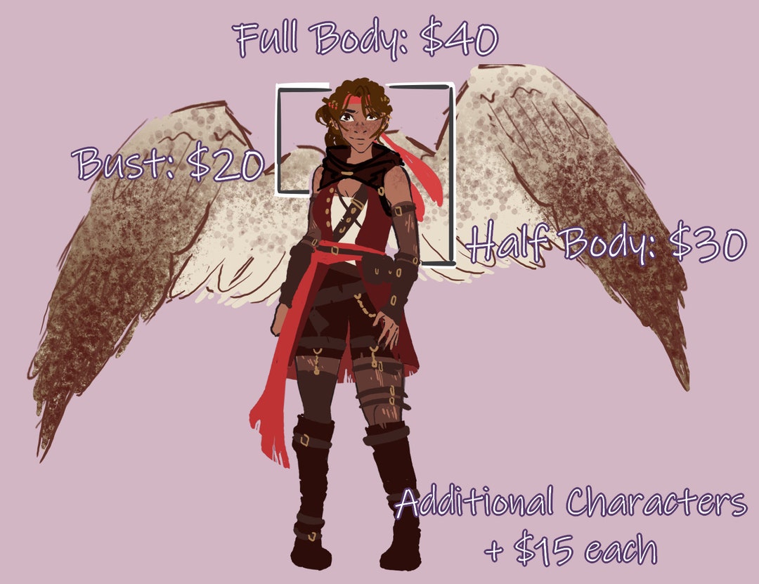 Custom Character Art for D&D and More - Etsy