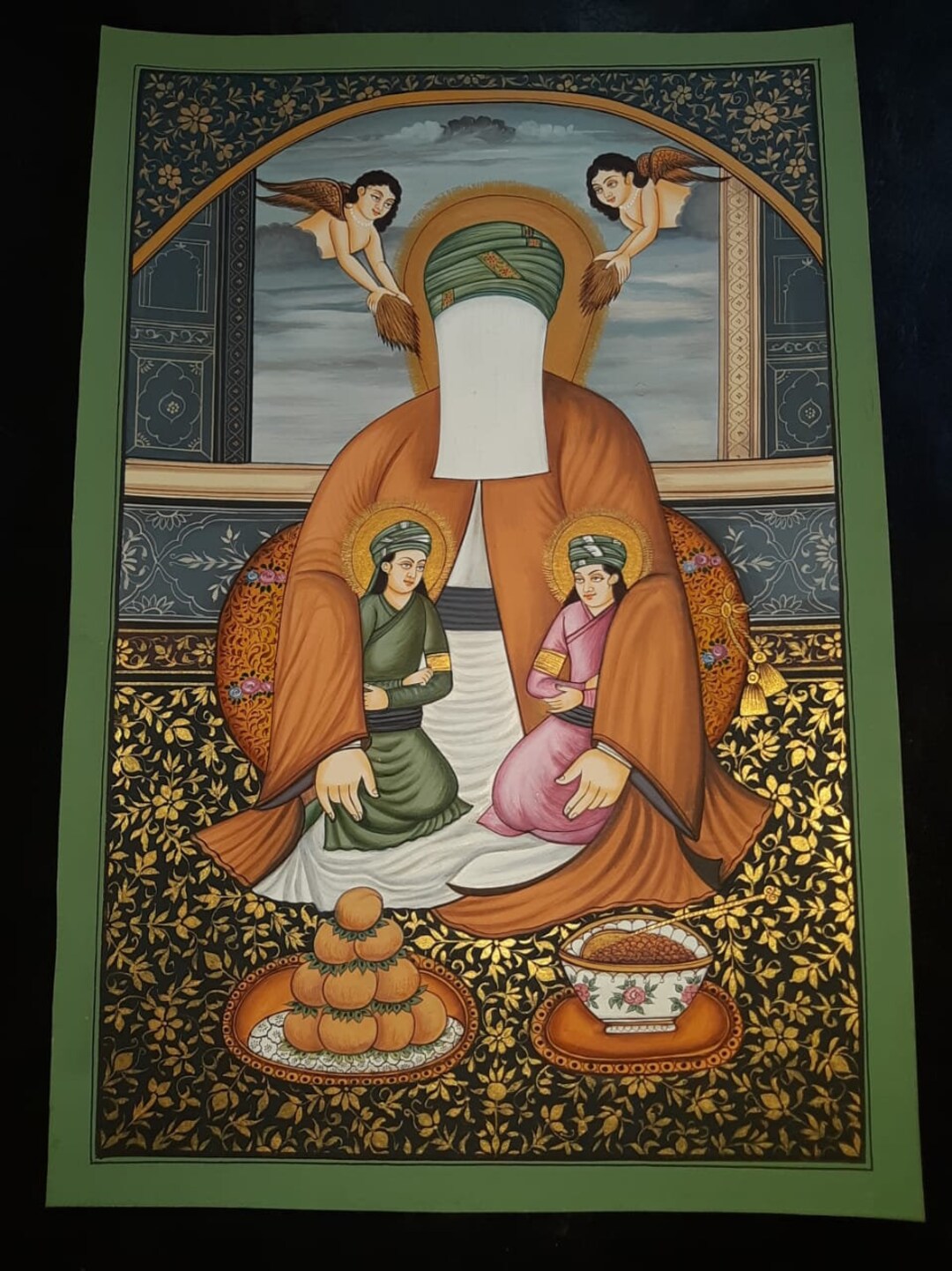 Miniature Islamic Calligraphy Wall Art Arabic Home Decor Water-color ...