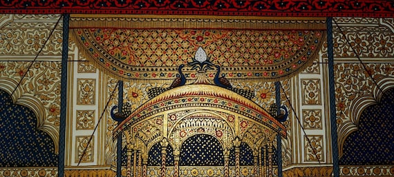 Peacock Throne Of Akbar