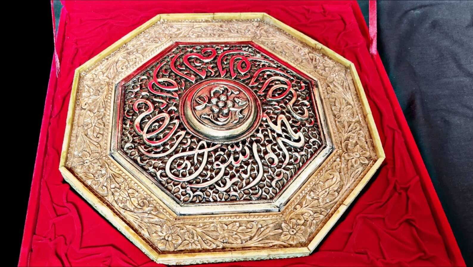 Rare Mughal Mogul Hand-carved Wall Panel Artwork Artefact Home Décor ...