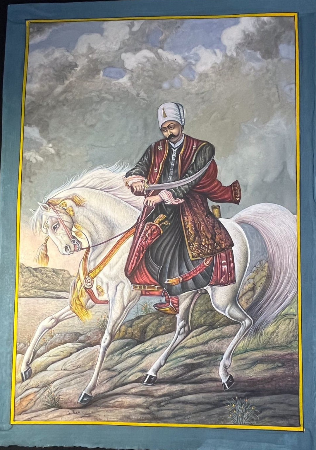 Islamic Handmade Miniature Painting Paper Home Décor Collectible ...