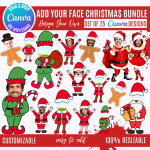 Faceless Santa Claus Template - Etsy