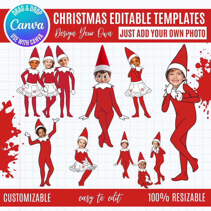 Elf Face Frames - Etsy