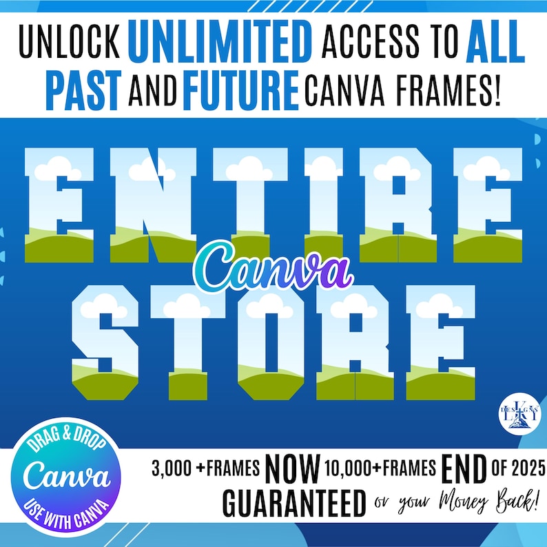 Patriotic Flags Canva Frame Bundle, Drag & Drop Templates (digital ...