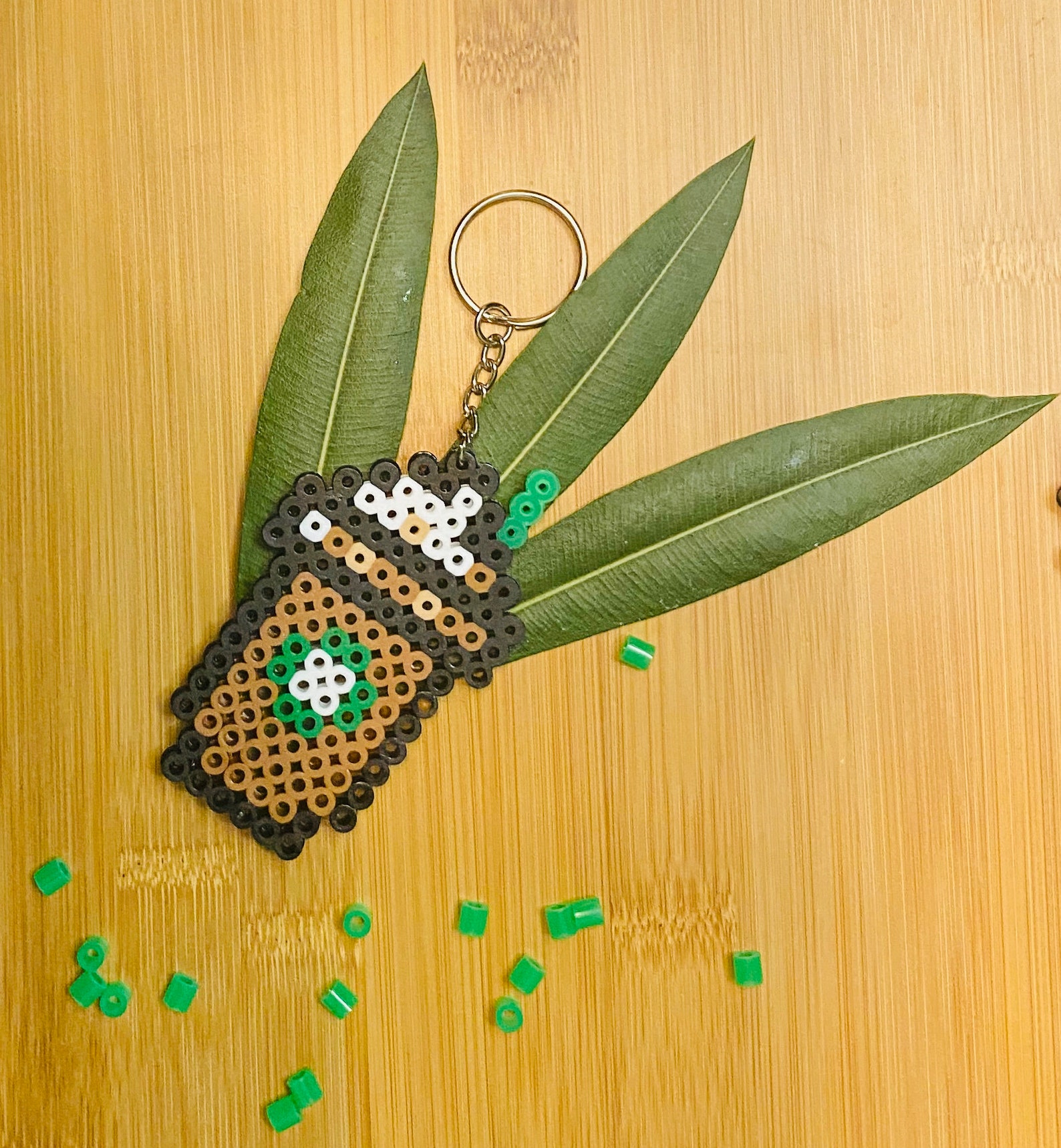 Starbucks frappuccino & Coffee Perler Bead Keychains - Etsy