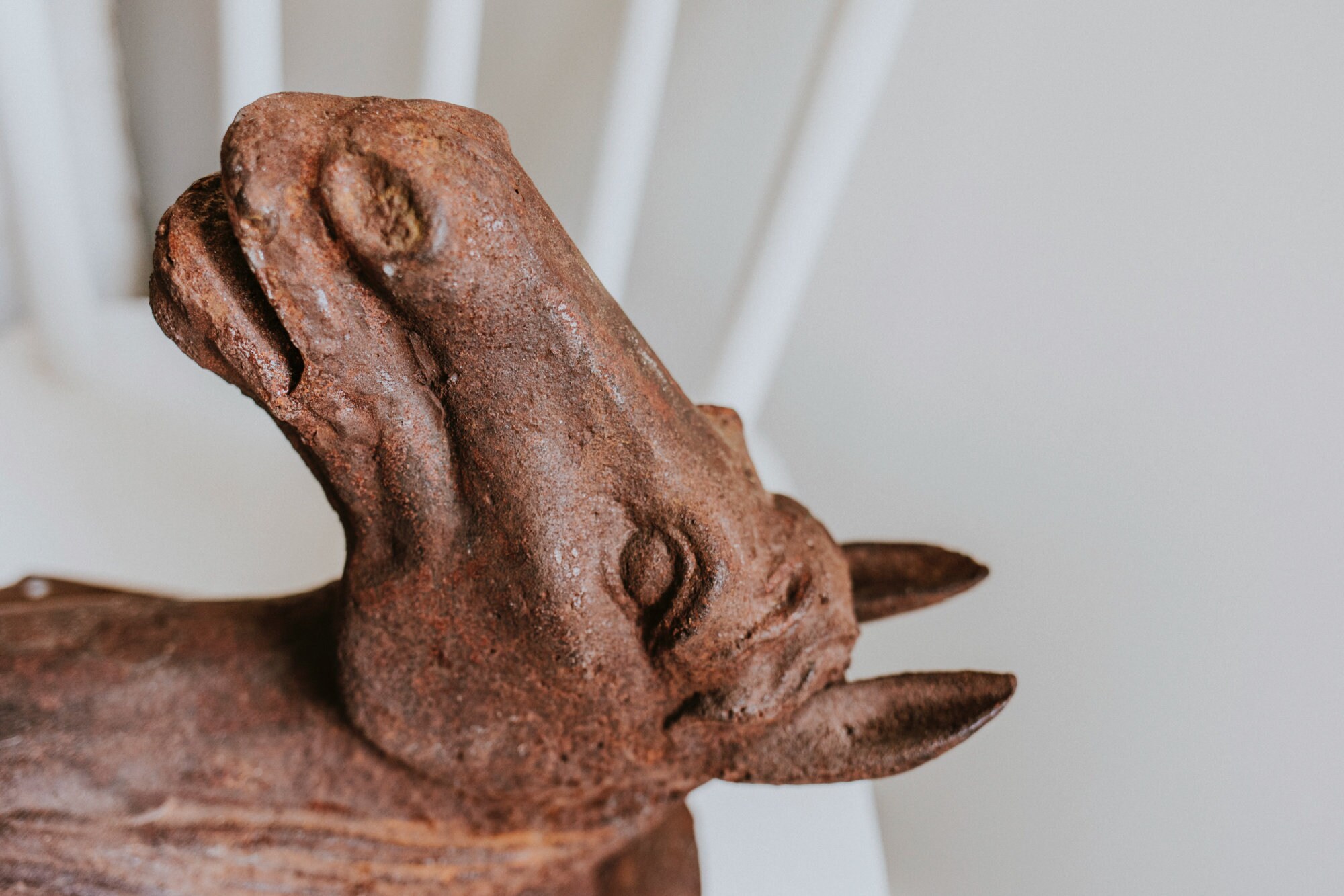 HEAVY Vintage Solid Cast Iron Wall Mount Horse Head Antique ... HEAVY Vintage Solid Cast Iron Wall Mount Horse Head Antique ...