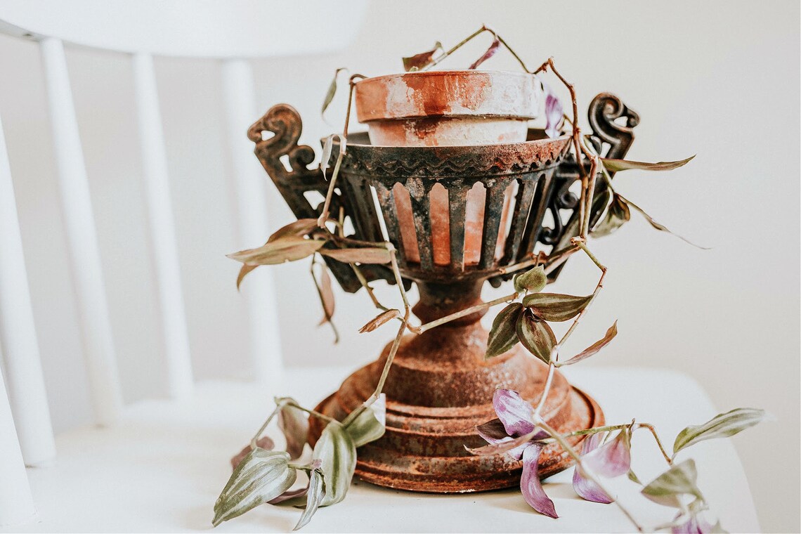 Antique Cast Iron Coal Wood Stove Humidifier Finial Basket - Etsy