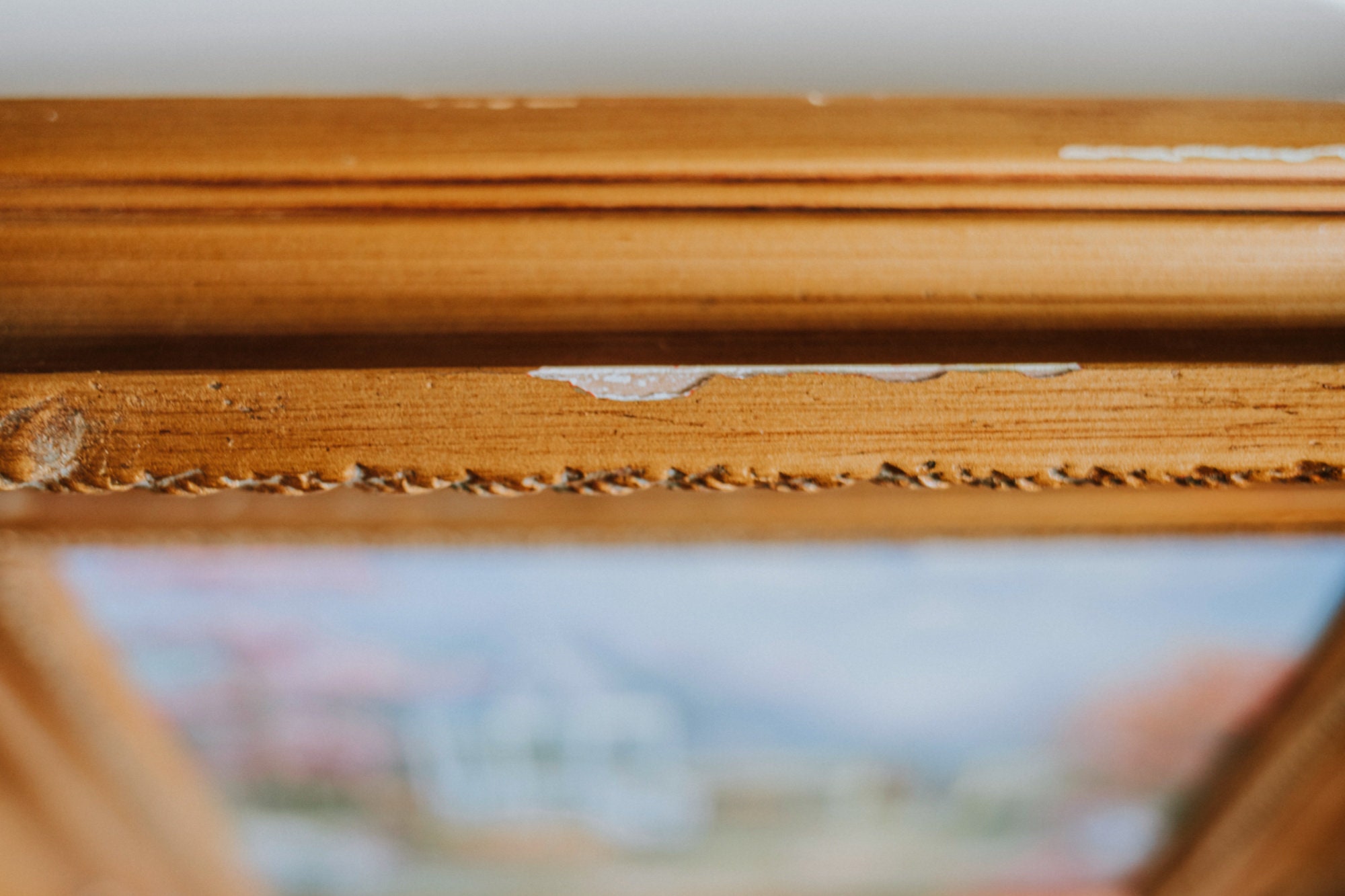 Mysterious C. Jaffey Original Oil Painting in Ornate Gold Gilded Frame ...