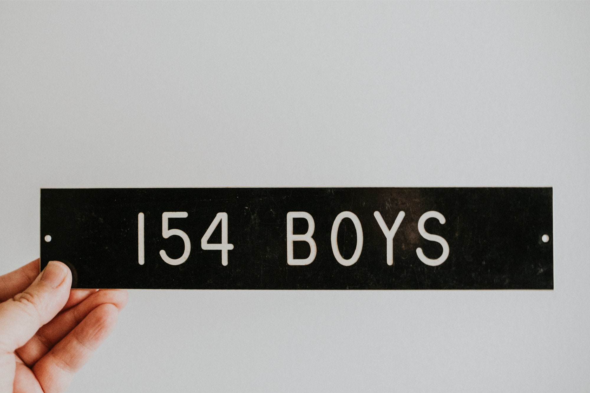 Vintage School Lavatory Sign Boys Room Sign Vintage School Bathroom ...