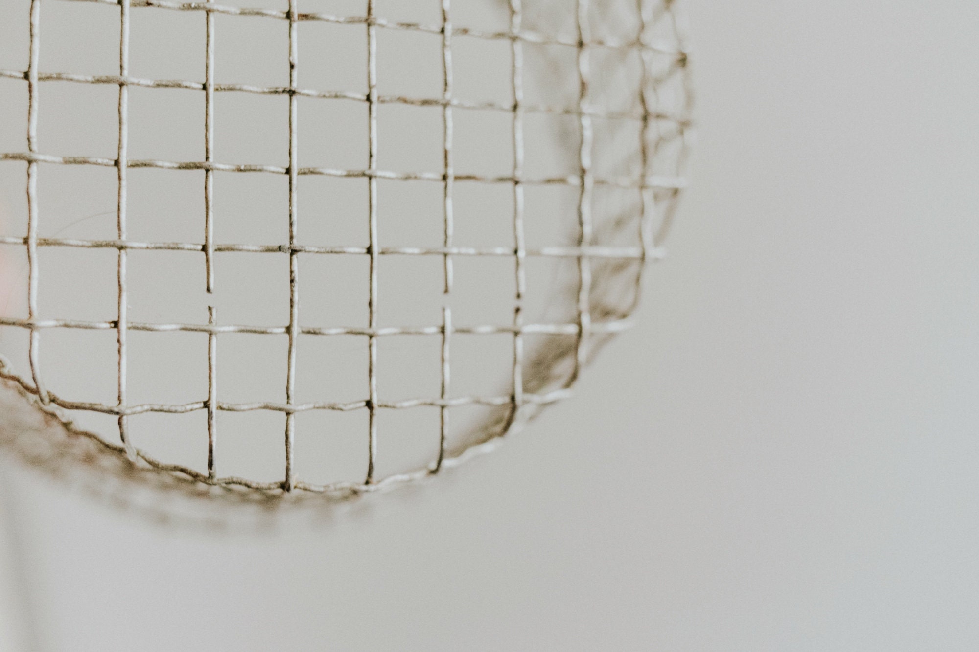 Vintage Mesh Dome Wire Cloche and Repurposed Wood Foundry Mold - Etsy