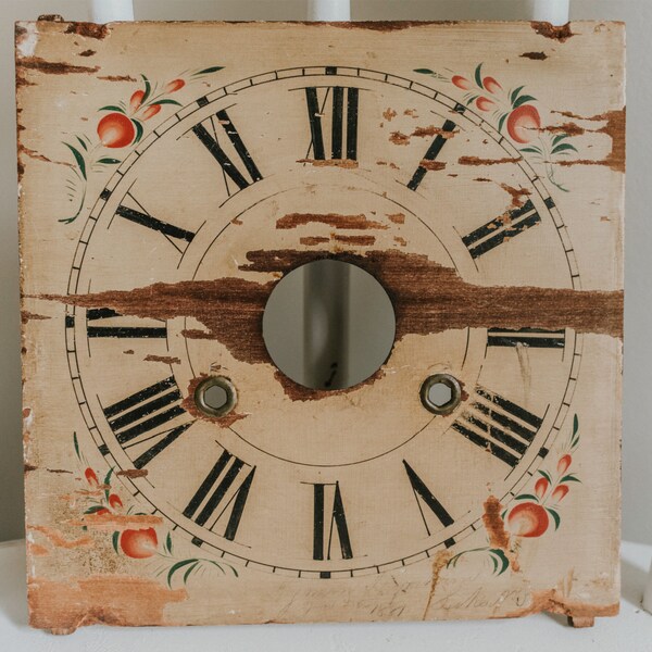 Antique Clock Face - Etsy