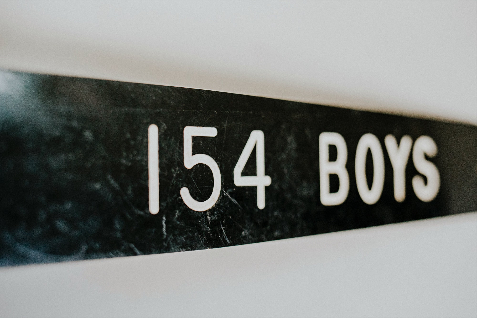 Vintage School Lavatory Sign Boys Room Sign Vintage School Bathroom ...