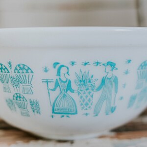 RARE Misprinted Butterprint Pyrex 2.5 Quart Bowl Vintage Amish ...