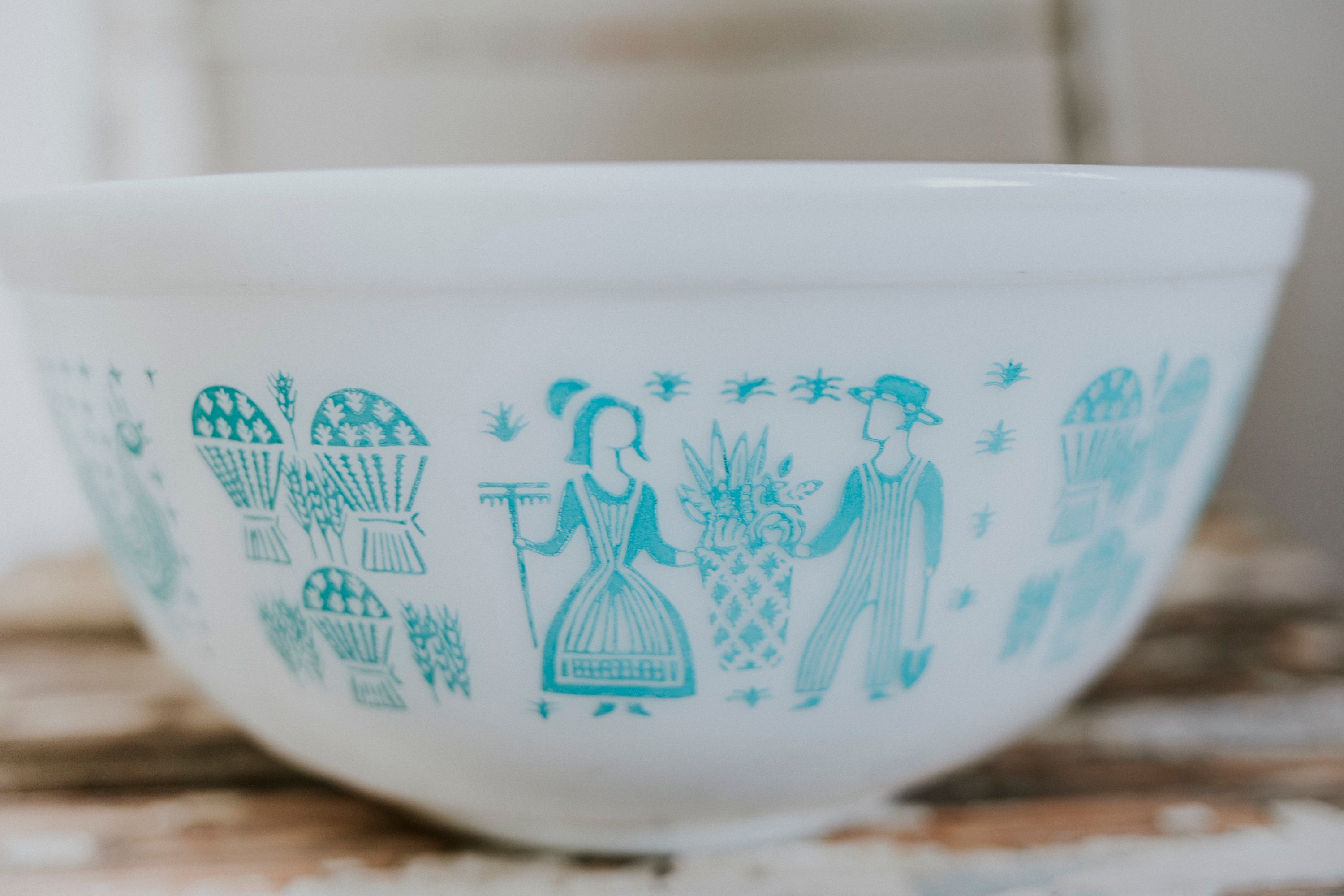 RARE Misprinted Butterprint Pyrex 2.5 Quart Bowl Vintage Amish ...