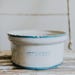Antique Stoneware Butter Crock | Blue Striped Butter | Old Double Blue ...