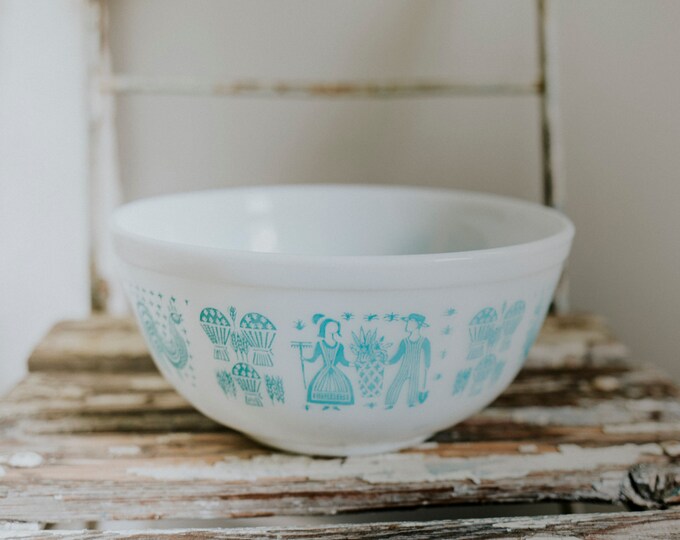 RARE Misprinted Butterprint Pyrex 2.5 Quart Bowl | Vintage Amish ...