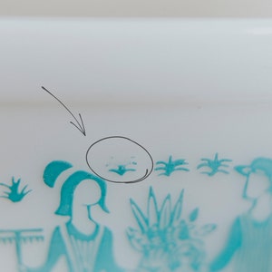 RARE Misprinted Butterprint Pyrex 2.5 Quart Bowl Vintage Amish ...