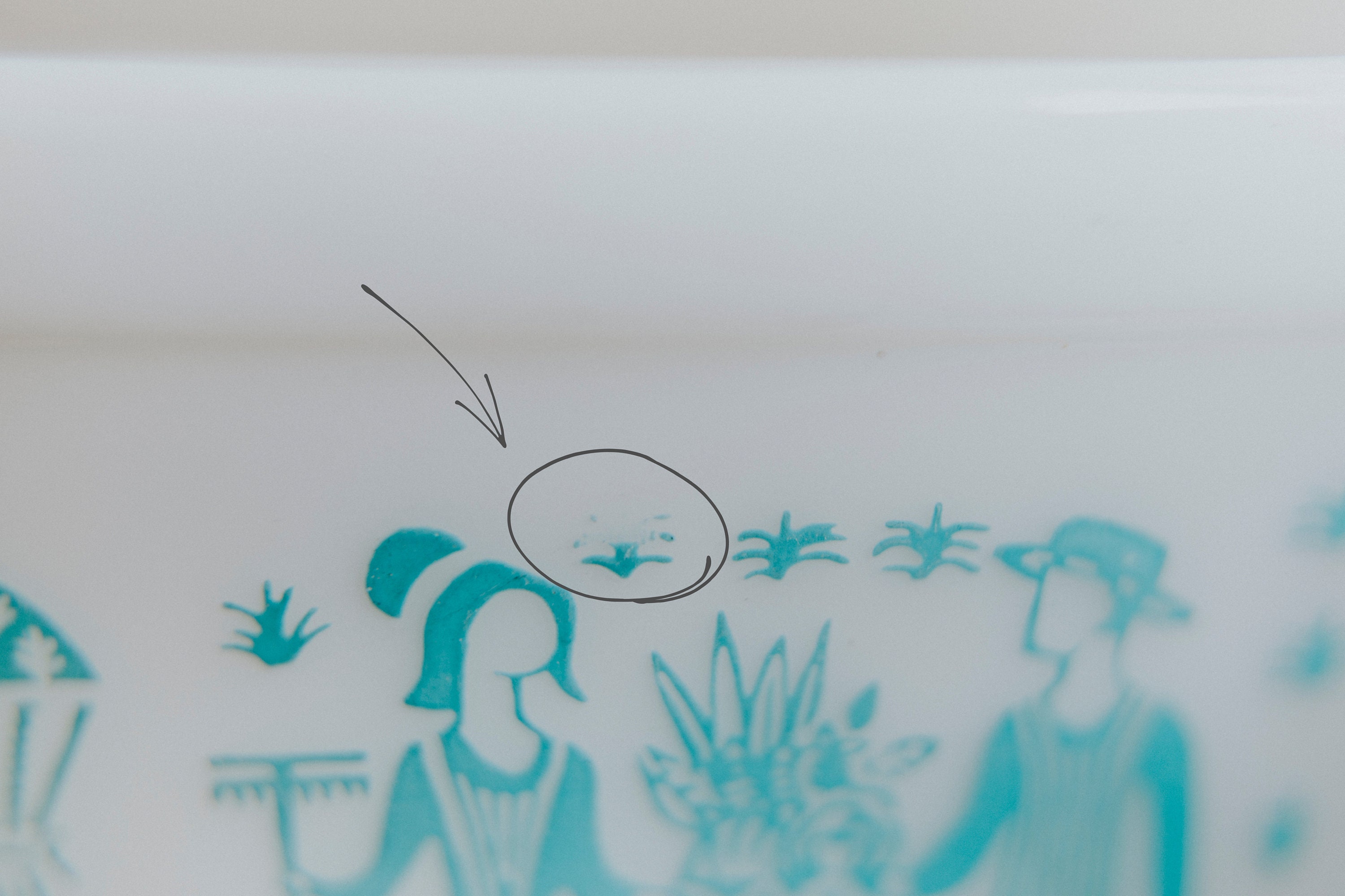 RARE Misprinted Butterprint Pyrex 2.5 Quart Bowl Vintage Amish ...