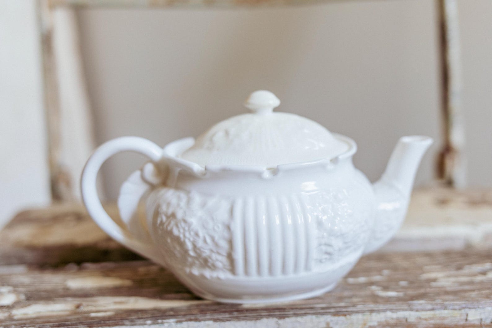 RARE and Highly Collectible KT&K Lotus Ware Tea Pot | Exquisite Piece ...