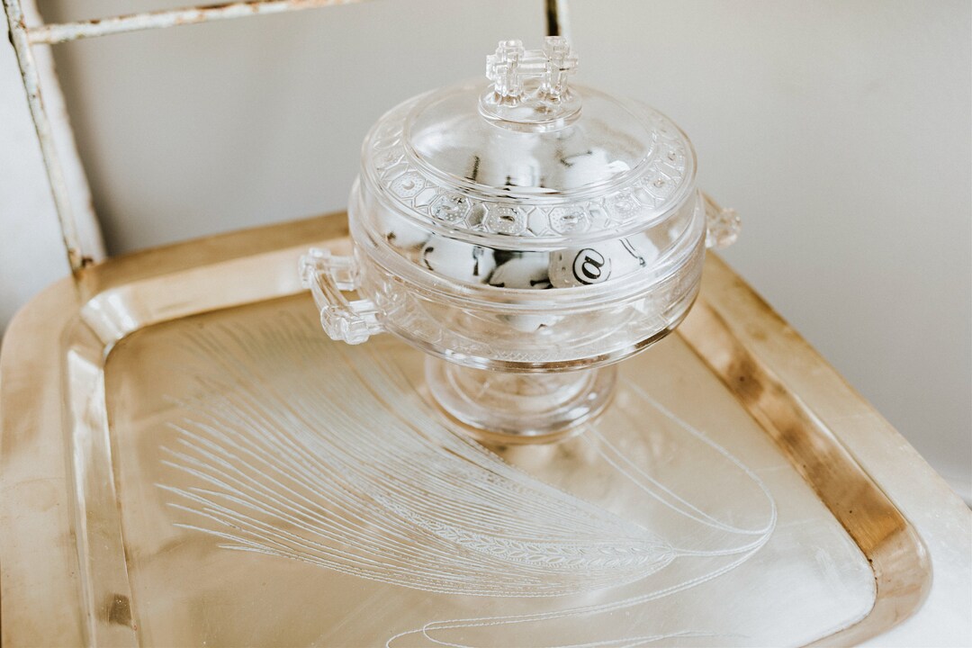 Antique EAPG Covered Glass Compote | Doyle & Co Early American Footed ...