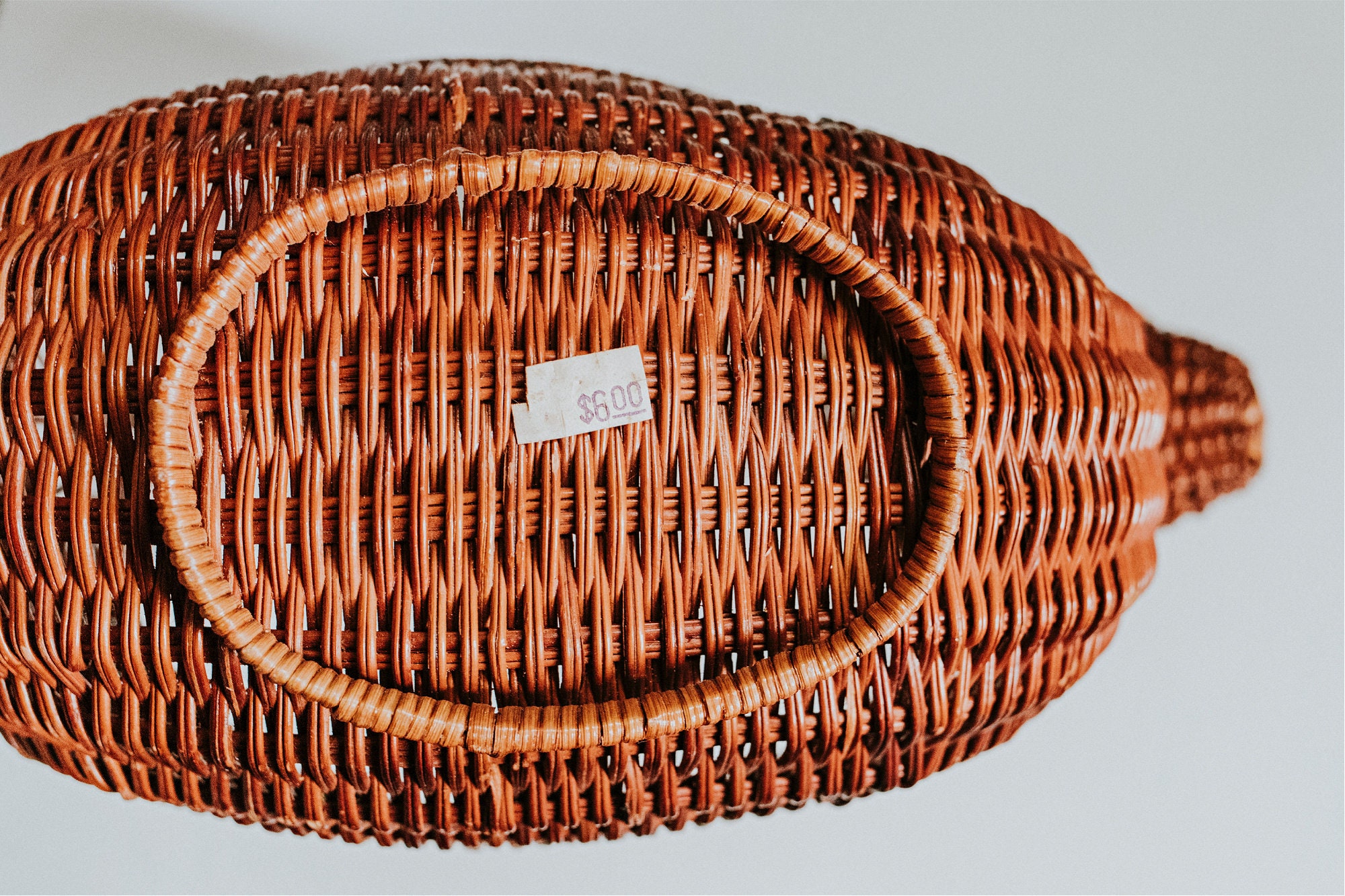 Vintage Wicker Bunny Rabbit Basket Handmade Boho Bunny Basket Vintage ...