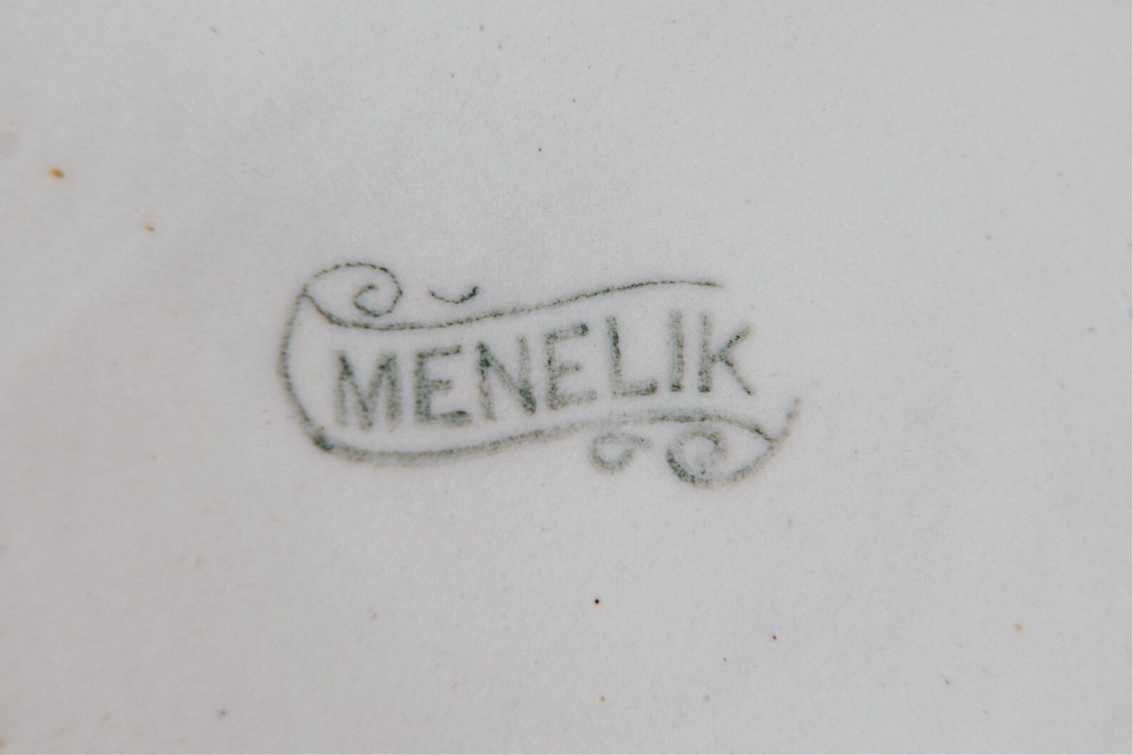 Antique Menelik Embossed Brown Transferware Ironstone Lidded Chamber ...