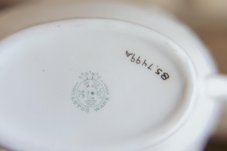 RARE and Highly Collectible KT&K Lotus Ware Tea Pot | Exquisite Piece ...