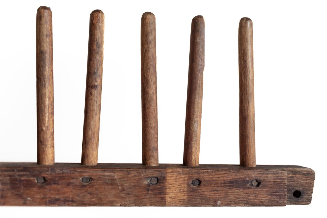 Rustic Wooden Industrial Shoe Factory Shoe Dryer | Repurposed Coat Hook ...