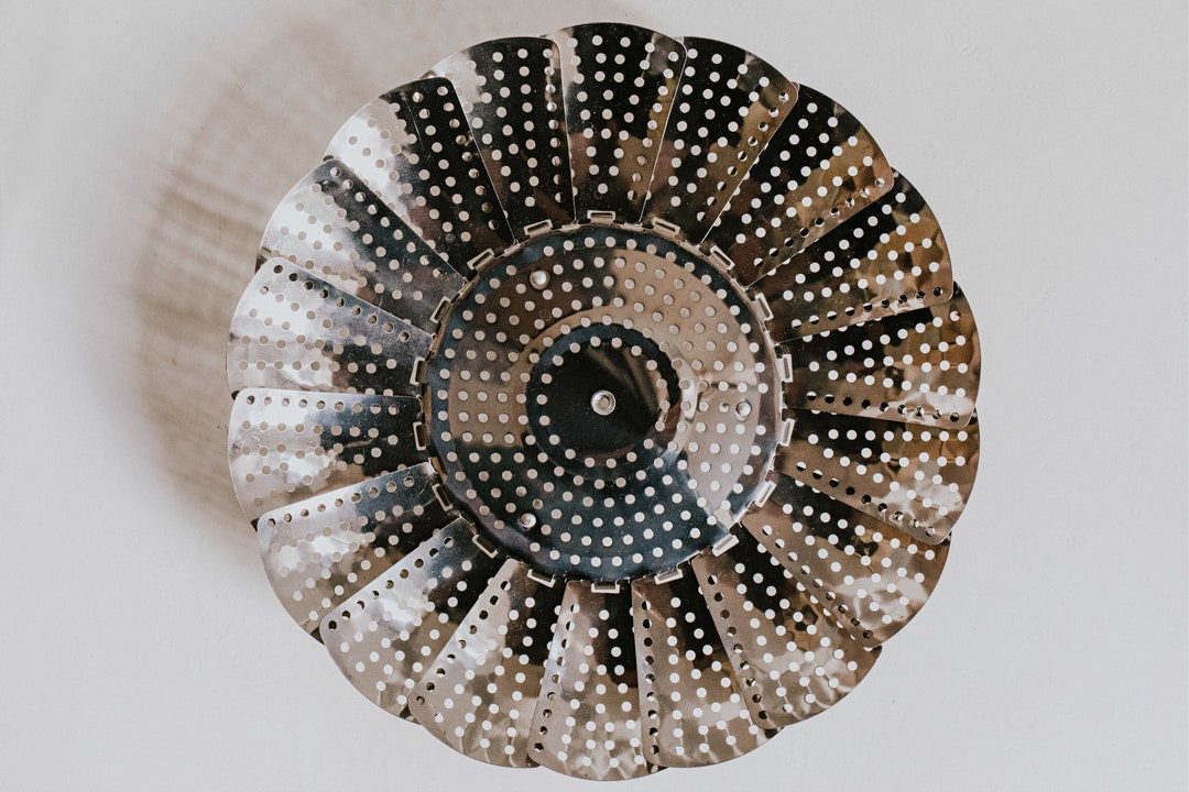 Vintage Metal Collapsable Strainer Vintage Colander Egg Basket ...