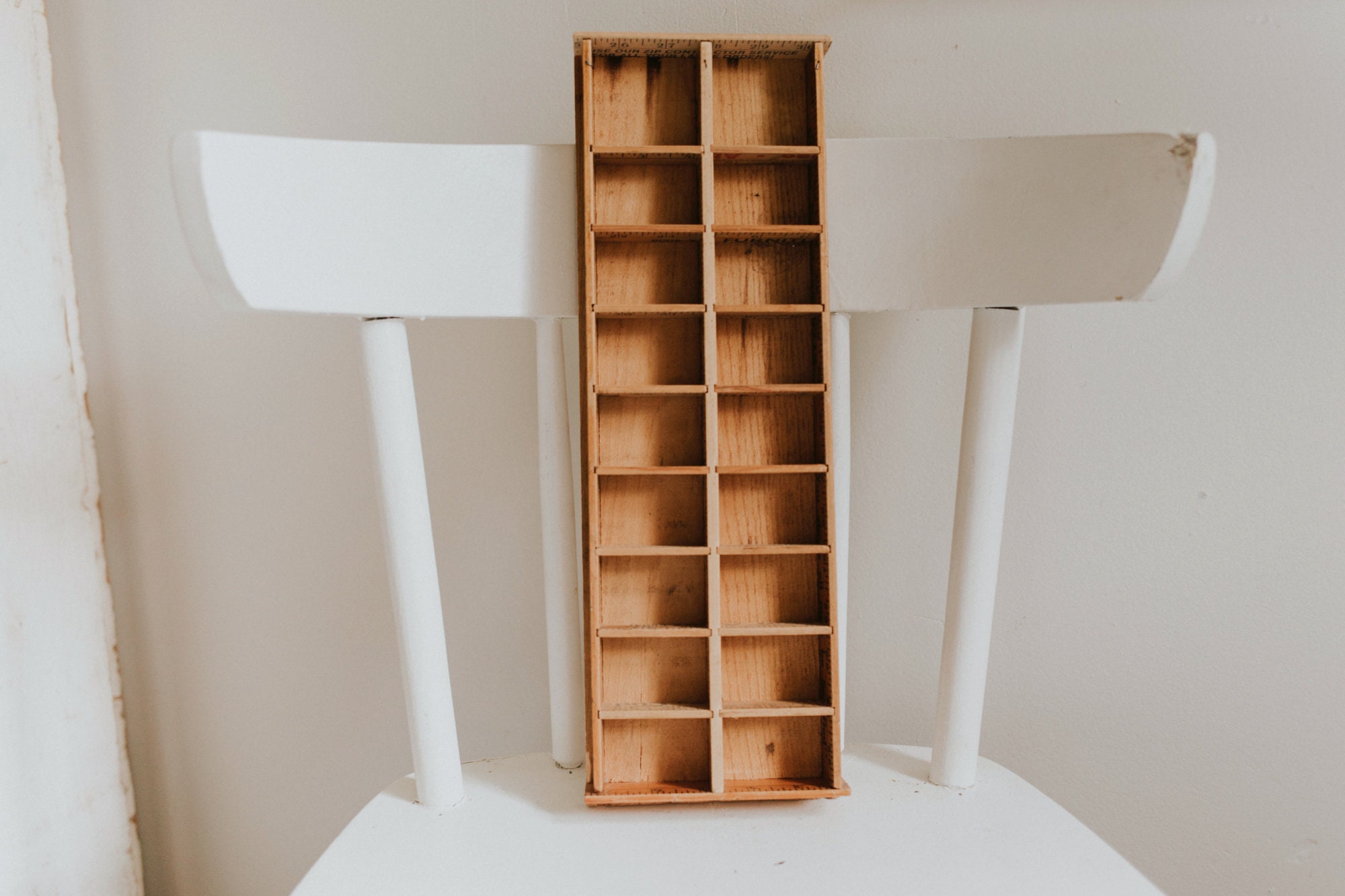 Vintage Yard Stick Curio Small Yardstick Cubbies Yard - Etsy