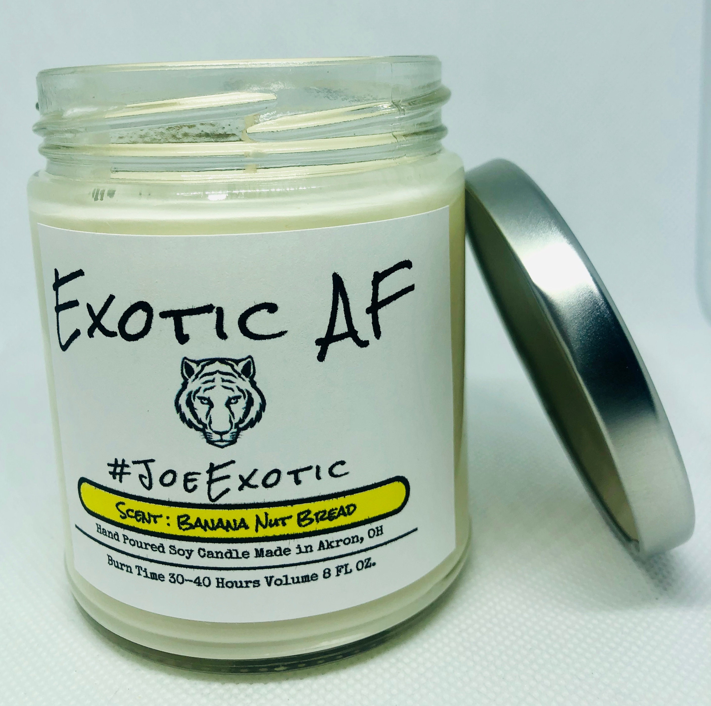 Exotic AF Joe Exotic Tiger King Hand-Poured Soy Candles | Etsy