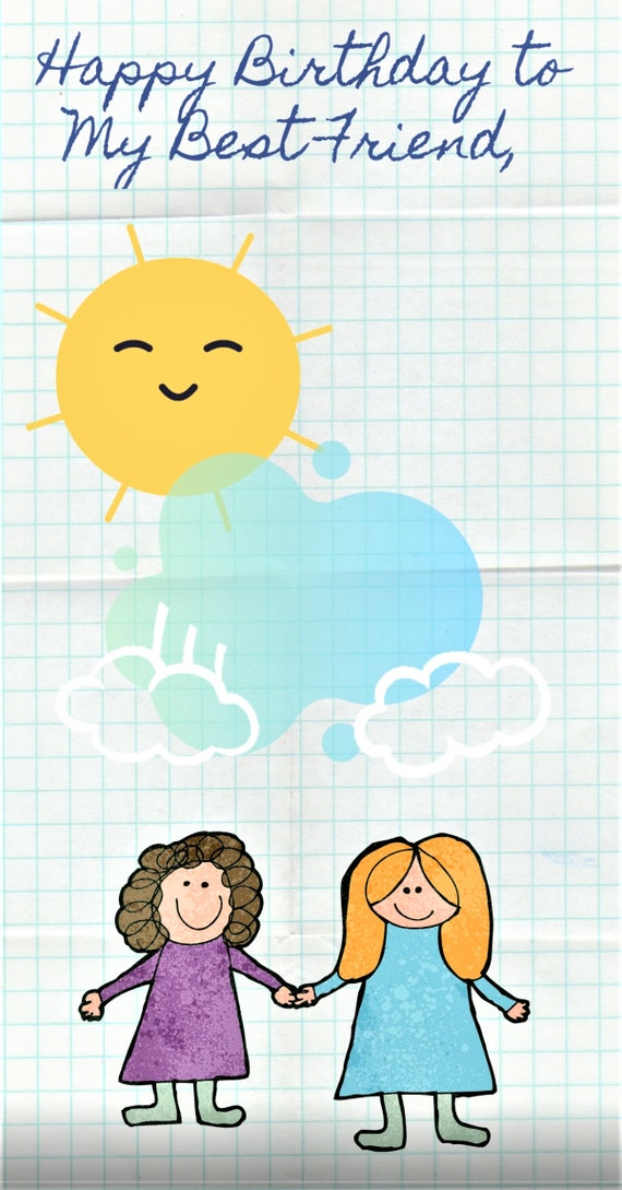 Animated Birthday Wishes For Best Friend