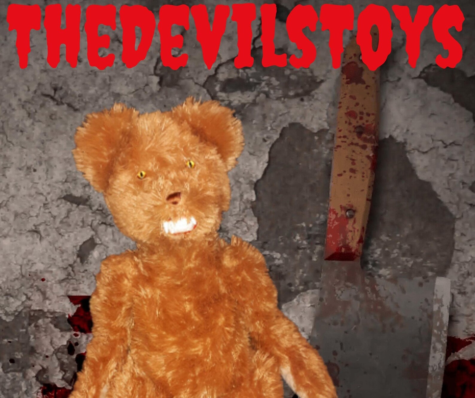 Possessed Killer Teddy Bear 1 TheDevilsToys | Etsy