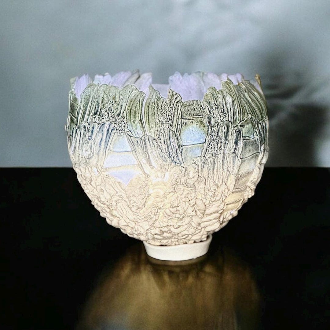 Sculpture “blue Coral” (table Lamp) - Etsy