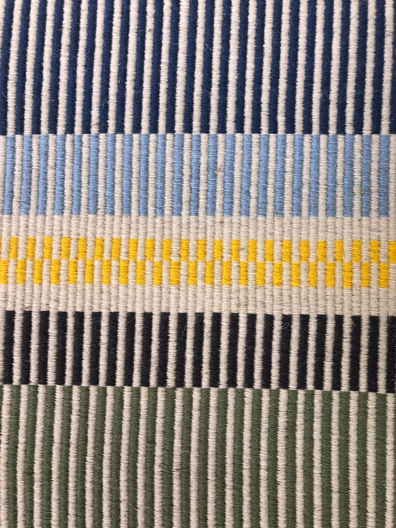 Modelo Palos- Amazing Weaving Craft Work Handmade in Merino Wool 2.95 X ...