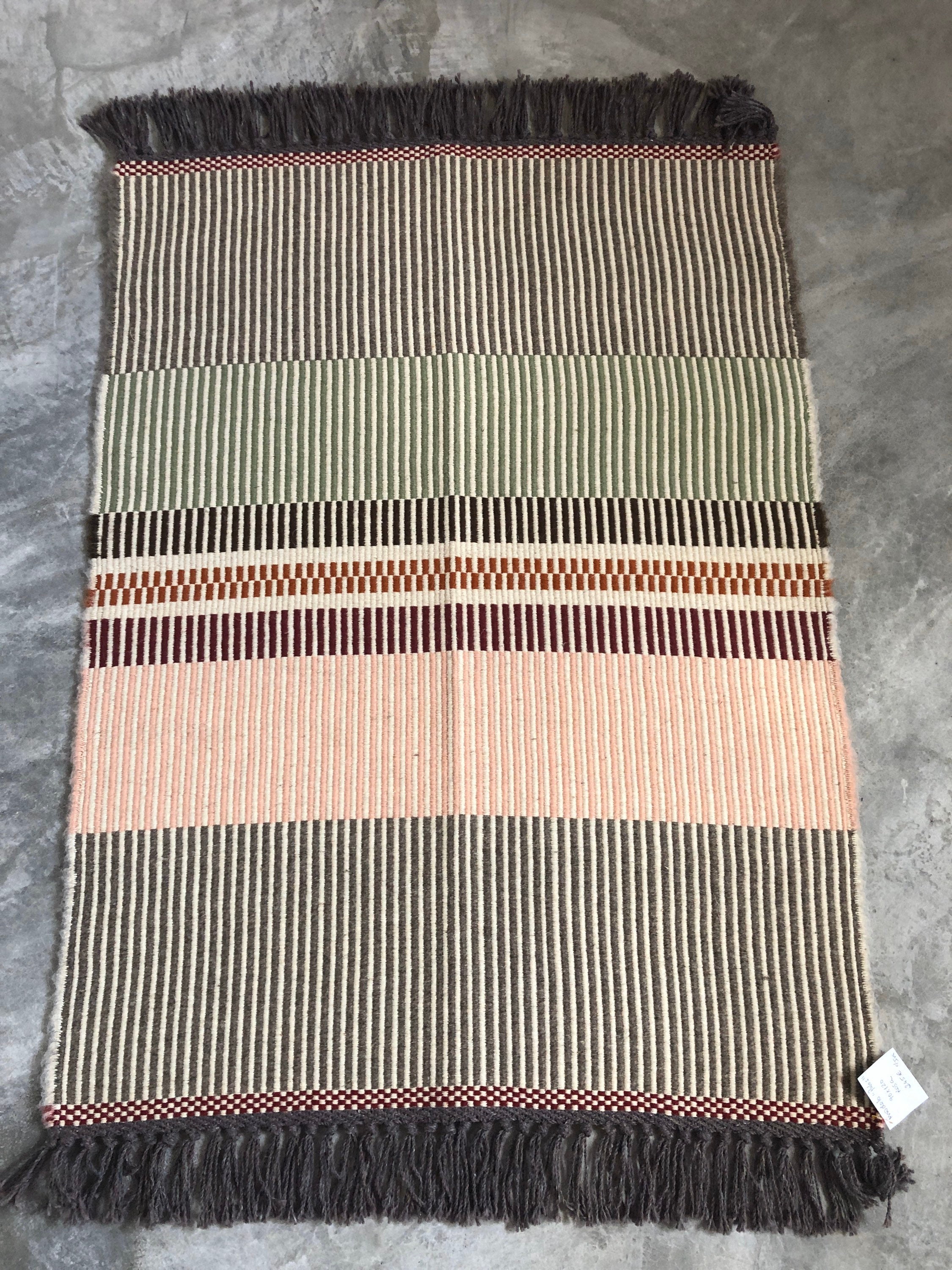 Modelo Palos- Amazing Weaving Craft Work Handmade in Merino Wool 2.95 X ...