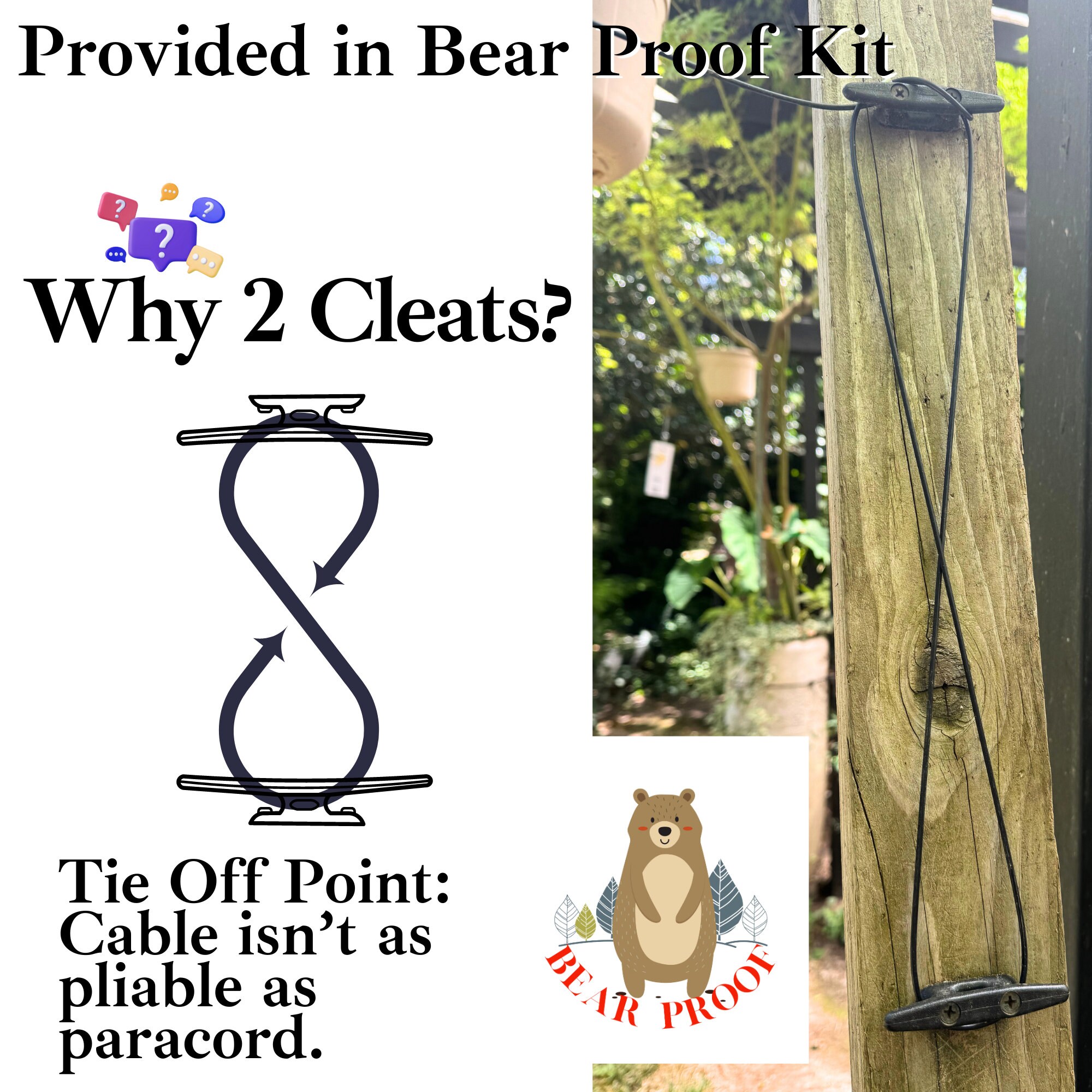 Bear Proof | Out on a Limb Pulley System for Hanging Bird Feeders - Etsy