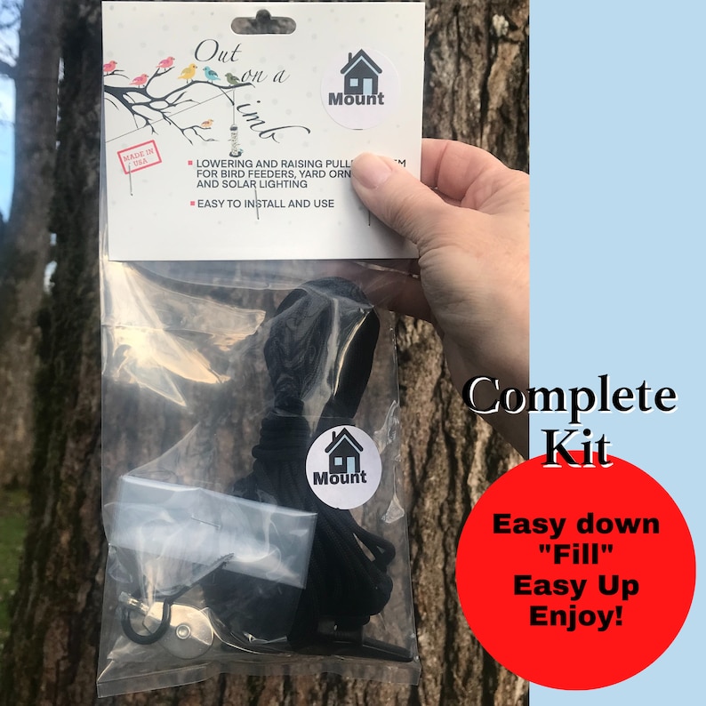 Out on a Limb, House Mount: Lowering and Raising Pulley System for ...