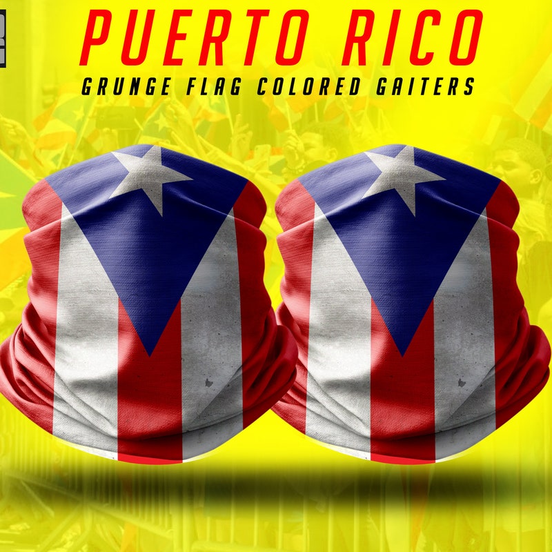 Puerto Rico Mask - Etsy